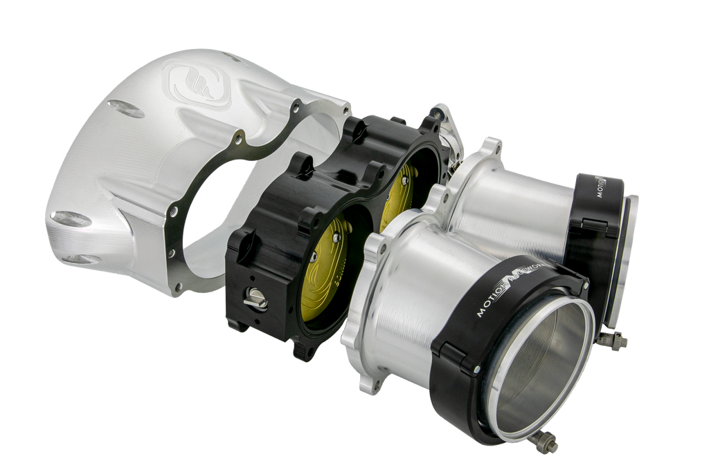 Dual 90mm Throttle Body and 3.5" Dual Inlet - Kit