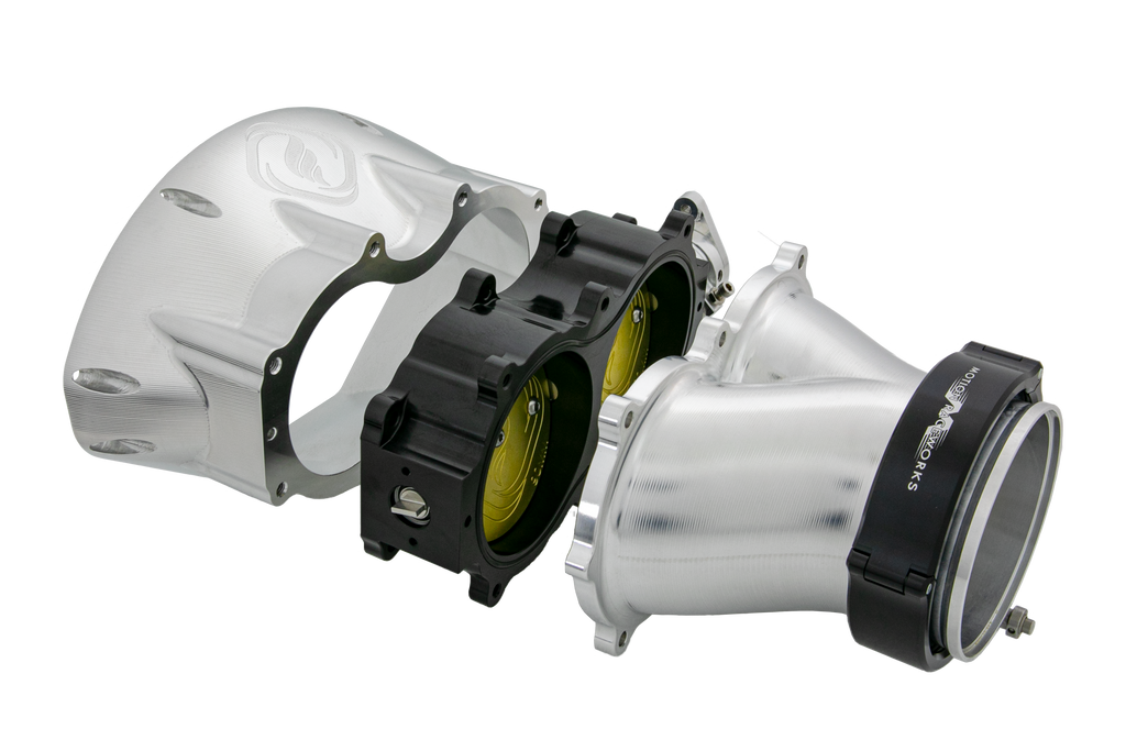 Dual 90mm Throttle Body and 4.0" Inlet - Kit